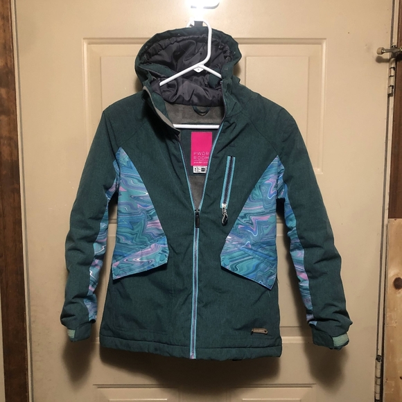 Powder Room | Jackets & Coats | Powder Room Girls Blue And Pink Winter ...